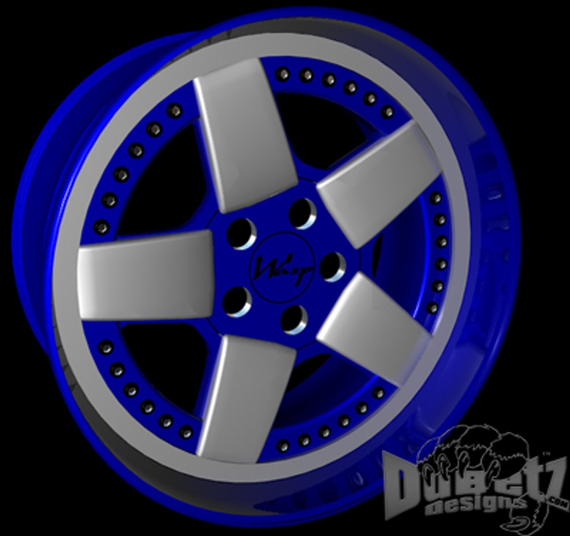 Designs Wasp 1 Wheels 3d C4d