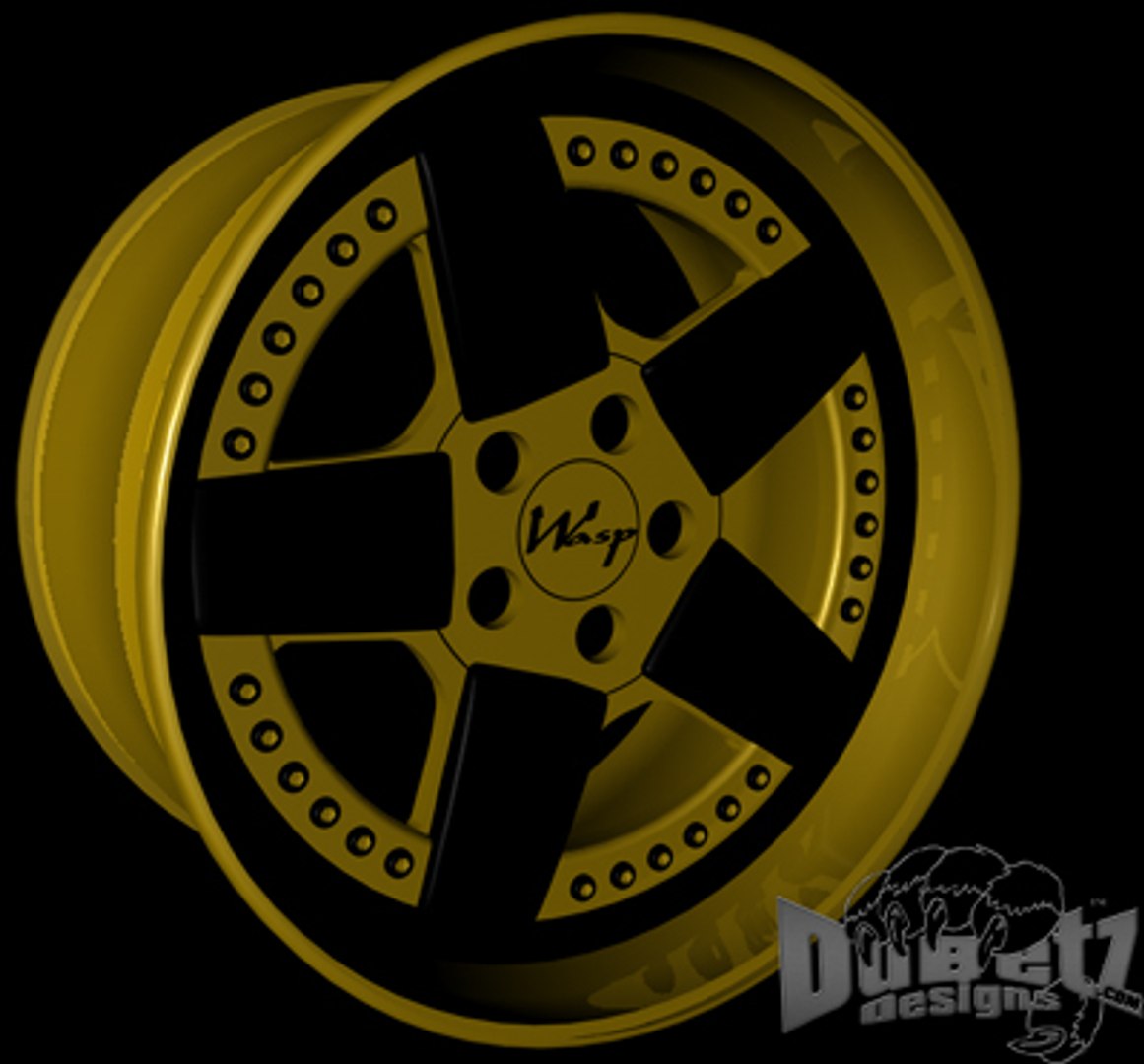 Designs Wasp 1 Wheels 3d C4d