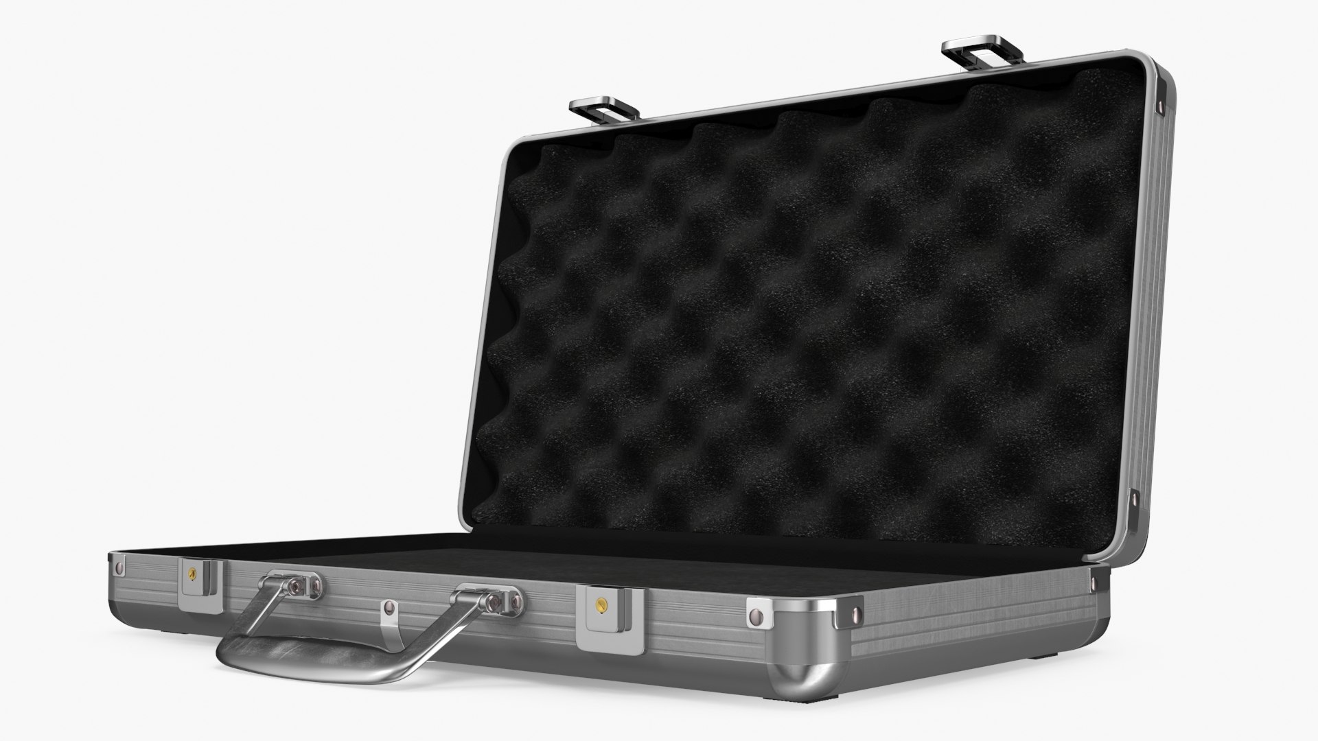 3D Aluminum Case with Foam - TurboSquid 1965712