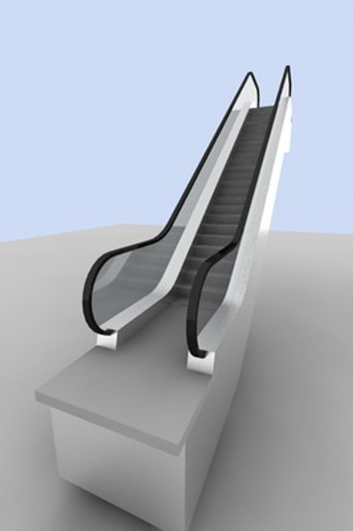 3d Model Escalator