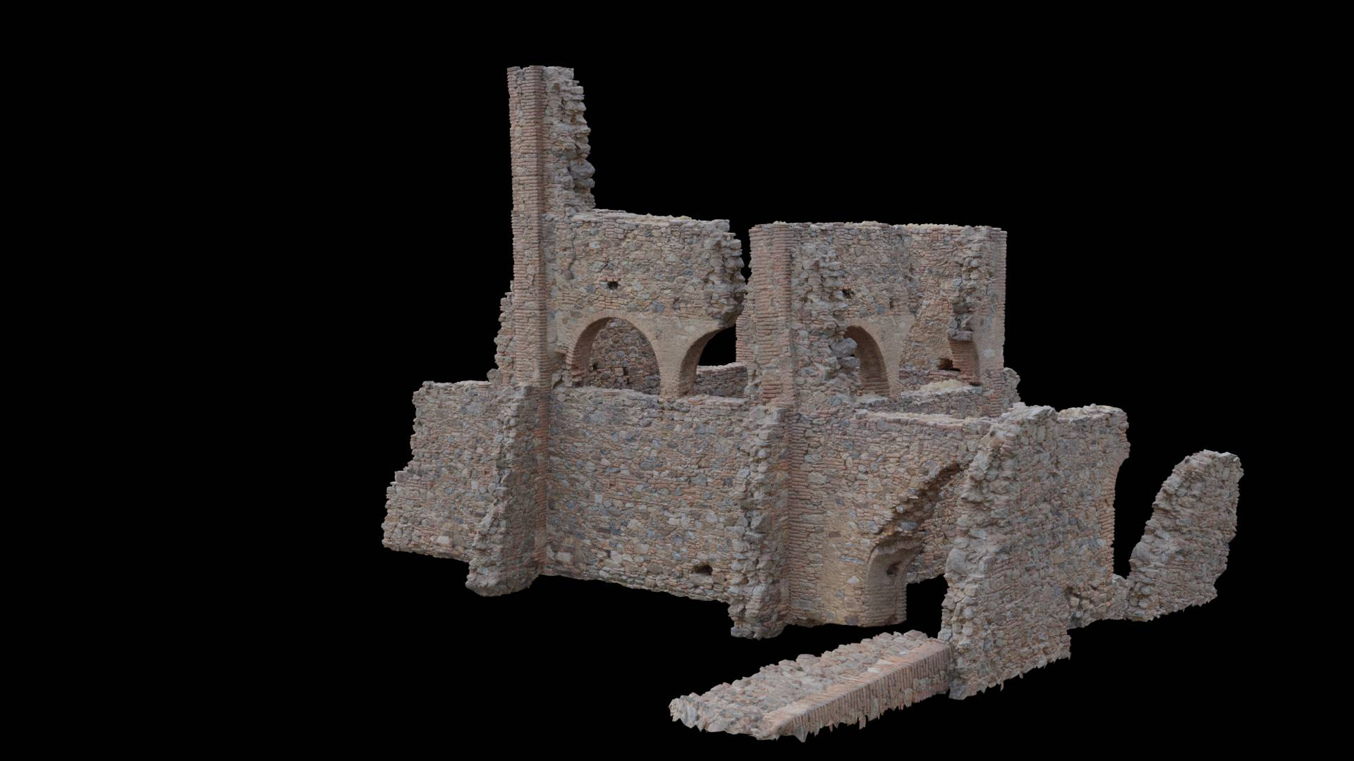 Modular Brick Stone Ruin Set Pbr Scan 3D Model 3D - TurboSquid 1971843