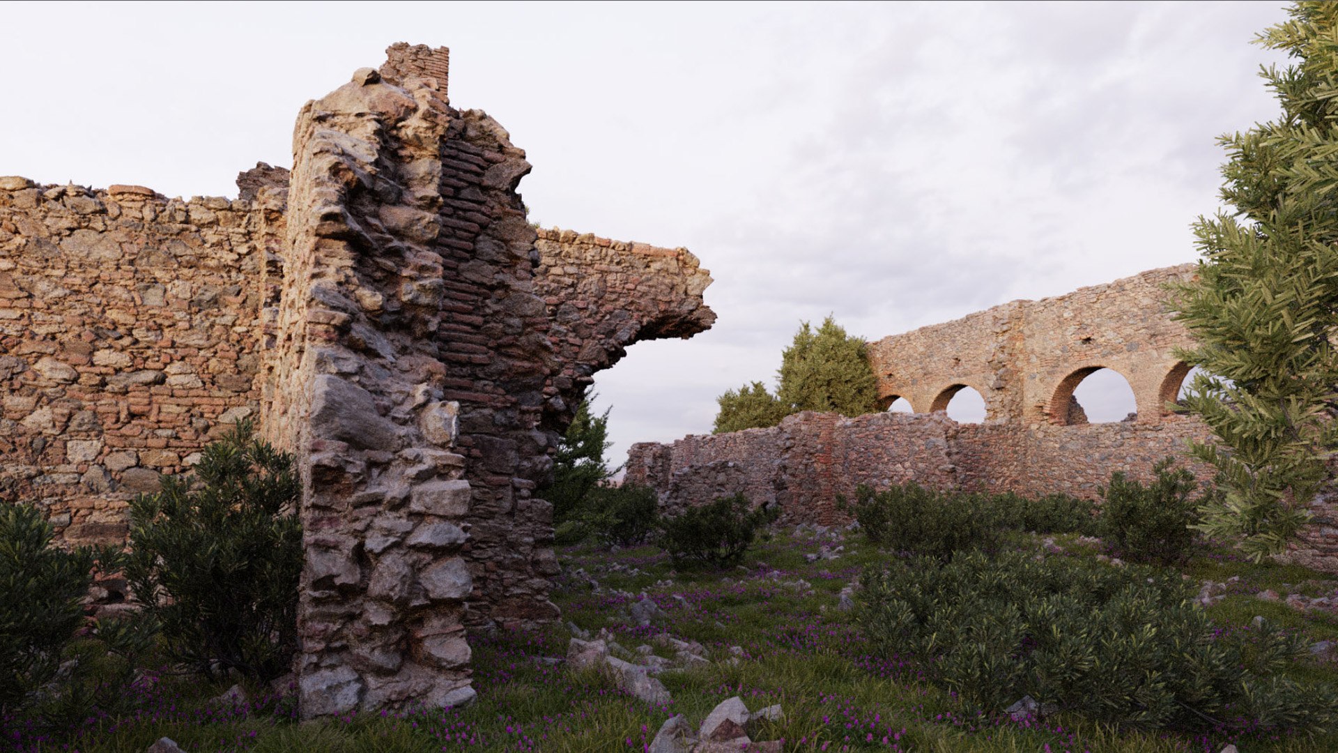 Modular Brick Stone Ruin Set Pbr Scan 3D Model 3D - TurboSquid 1971843