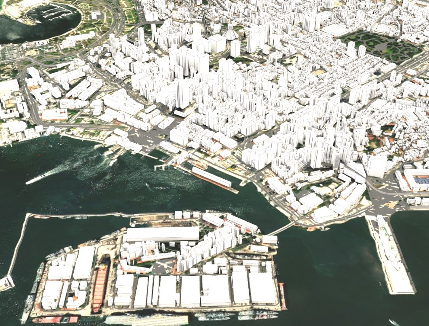 3D rio janeiro brazil cityscape - TurboSquid 1655004
