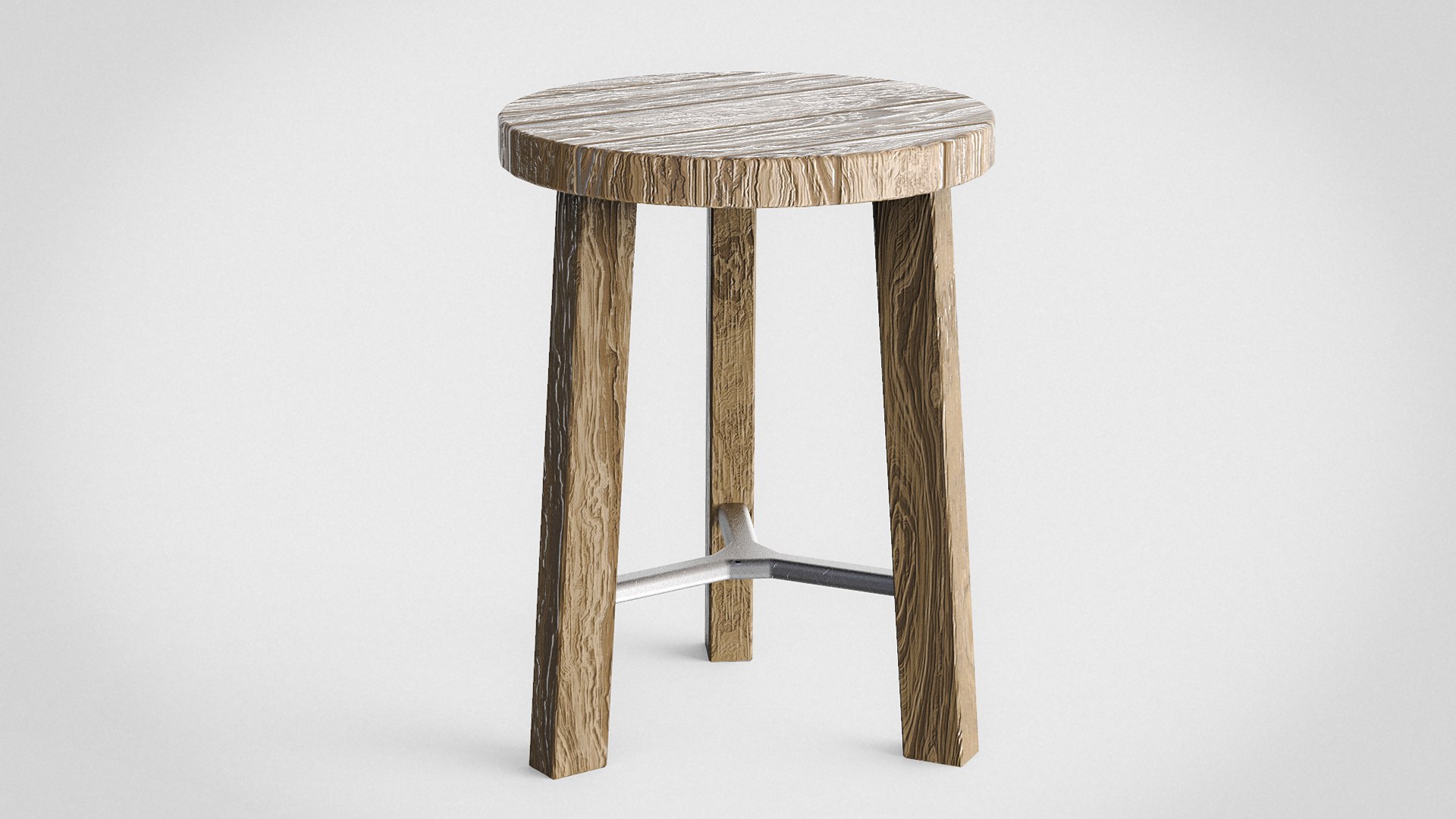 3D Stool 3D Model Model - TurboSquid 1779843