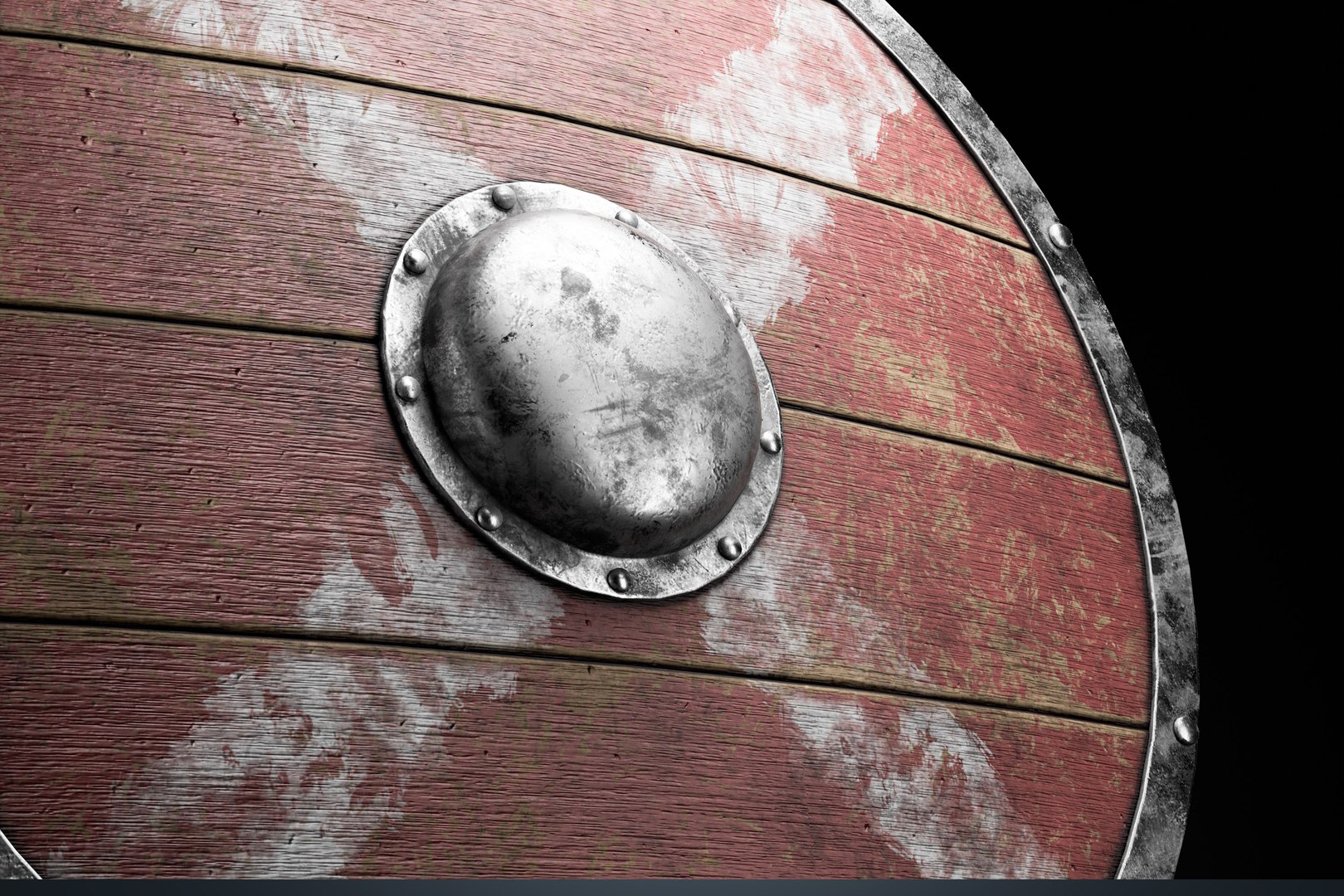 Slavic Round Wooden Shield Low-poly 3D Model 3D Model - TurboSquid 2243358