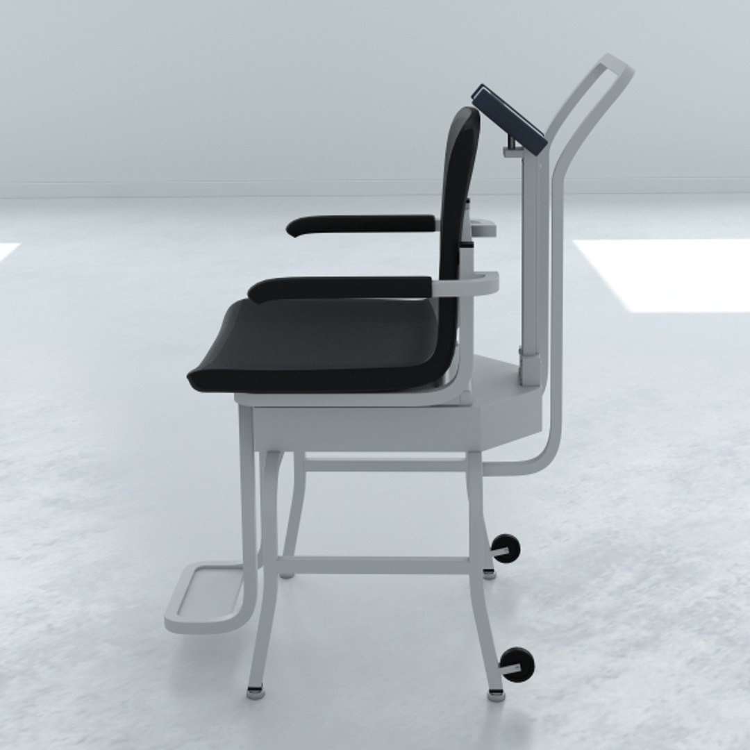 3D Medical Digital Chair Scale Model - TurboSquid 1222713