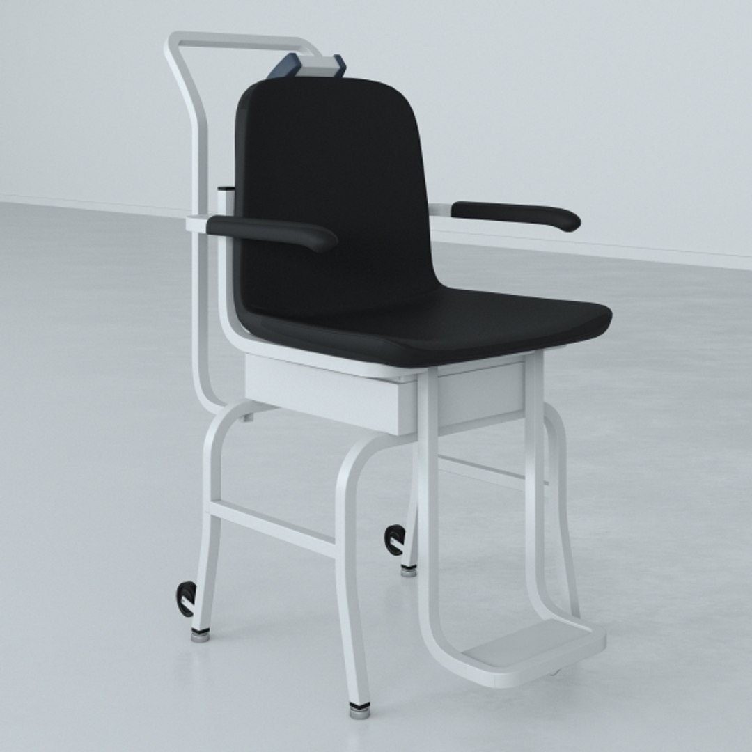 3D Medical Digital Chair Scale Model - TurboSquid 1222713
