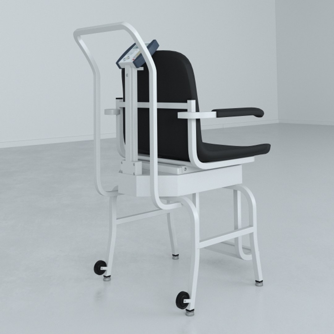 3D Medical Digital Chair Scale Model - TurboSquid 1222713