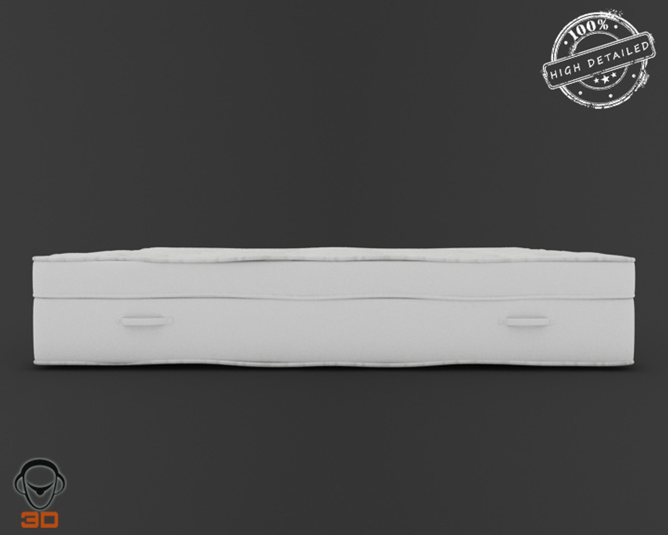 Realistic Mattress 3d Obj