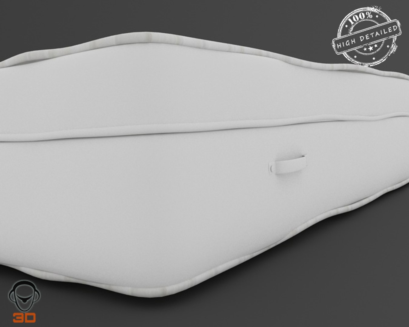 Realistic Mattress 3d Obj