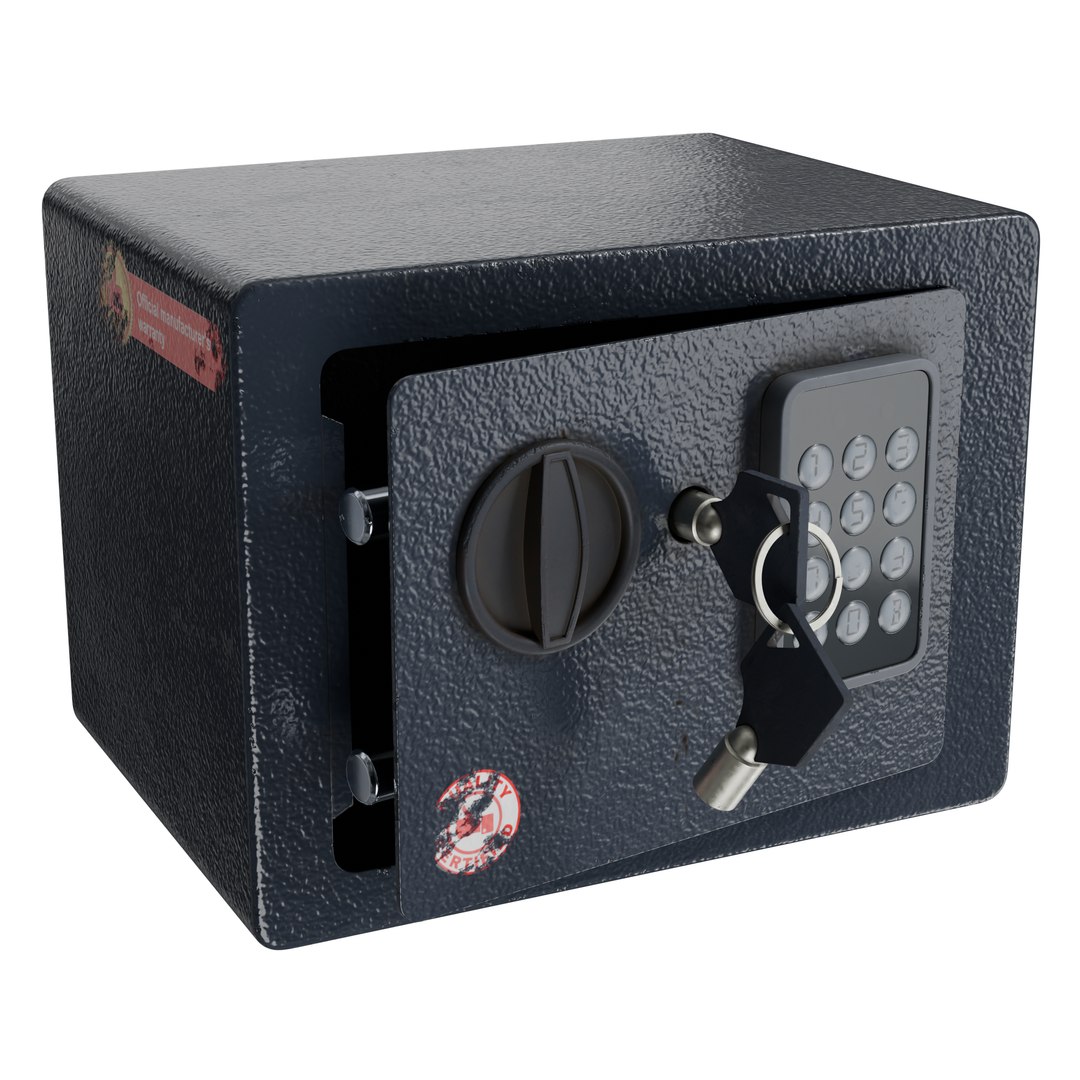 3D Model Safe 01 D - TurboSquid 2333335