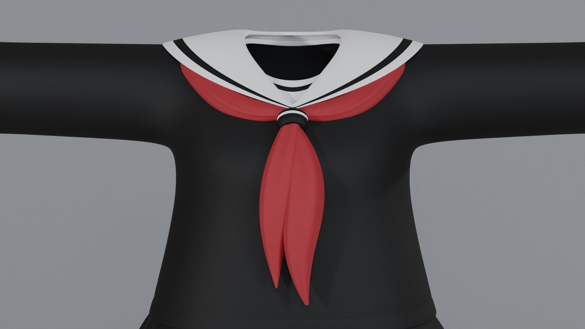 Minimal Chibi School Uniform 03 Model - TurboSquid 1981703
