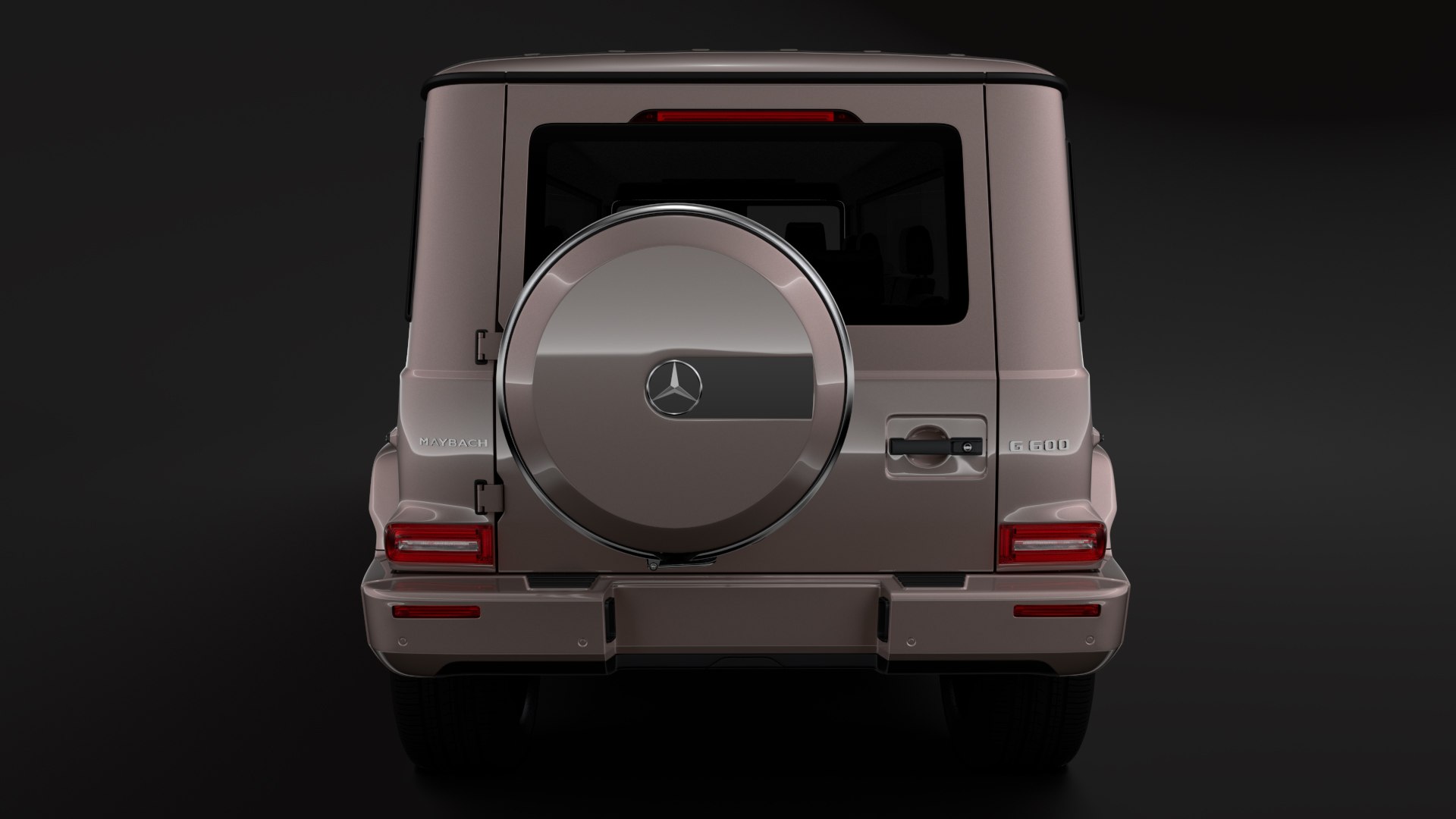 Mercedes-maybach G 600 Limousine 3D Model - TurboSquid 1393693