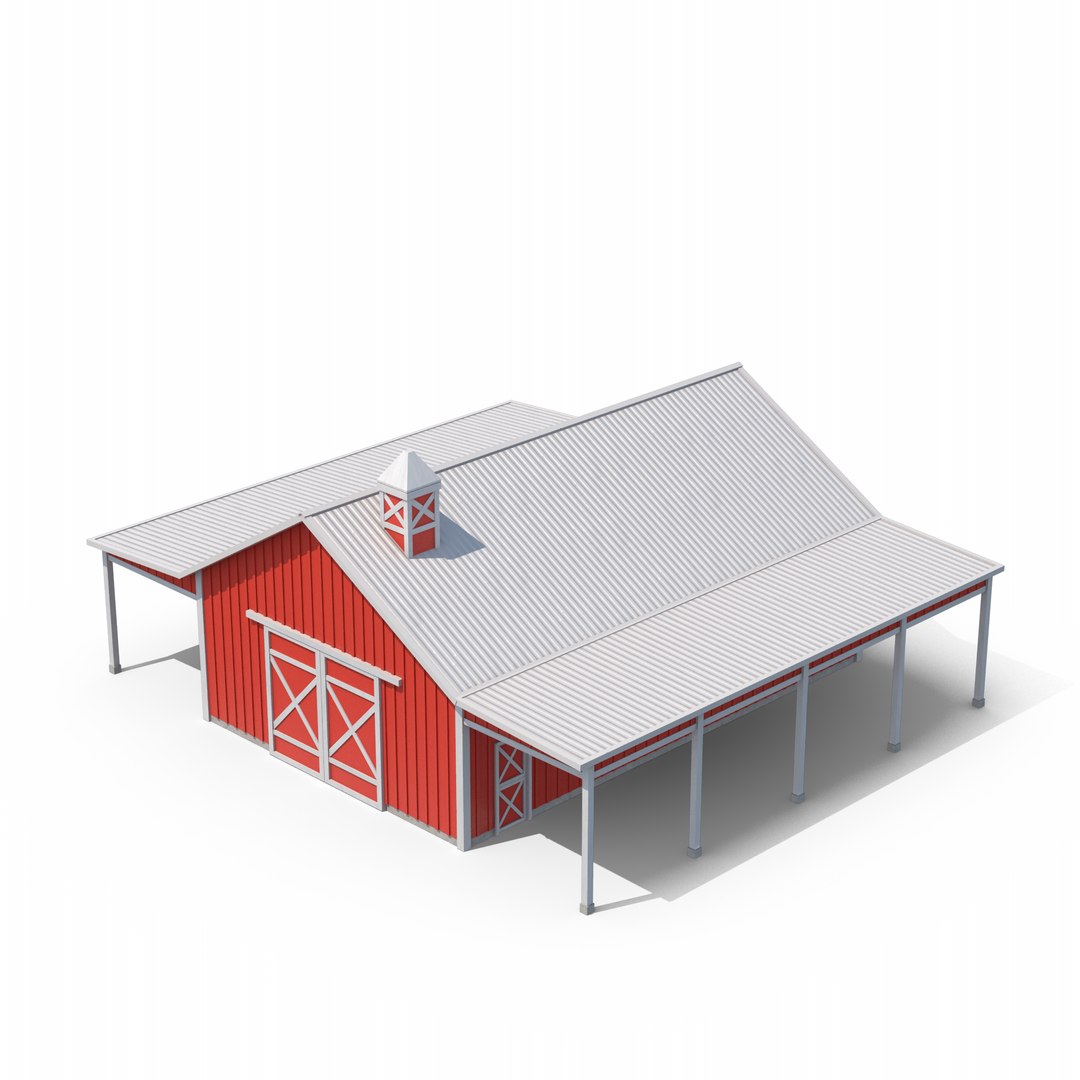 3D Model Farm Buildings Collection - TurboSquid 2286200
