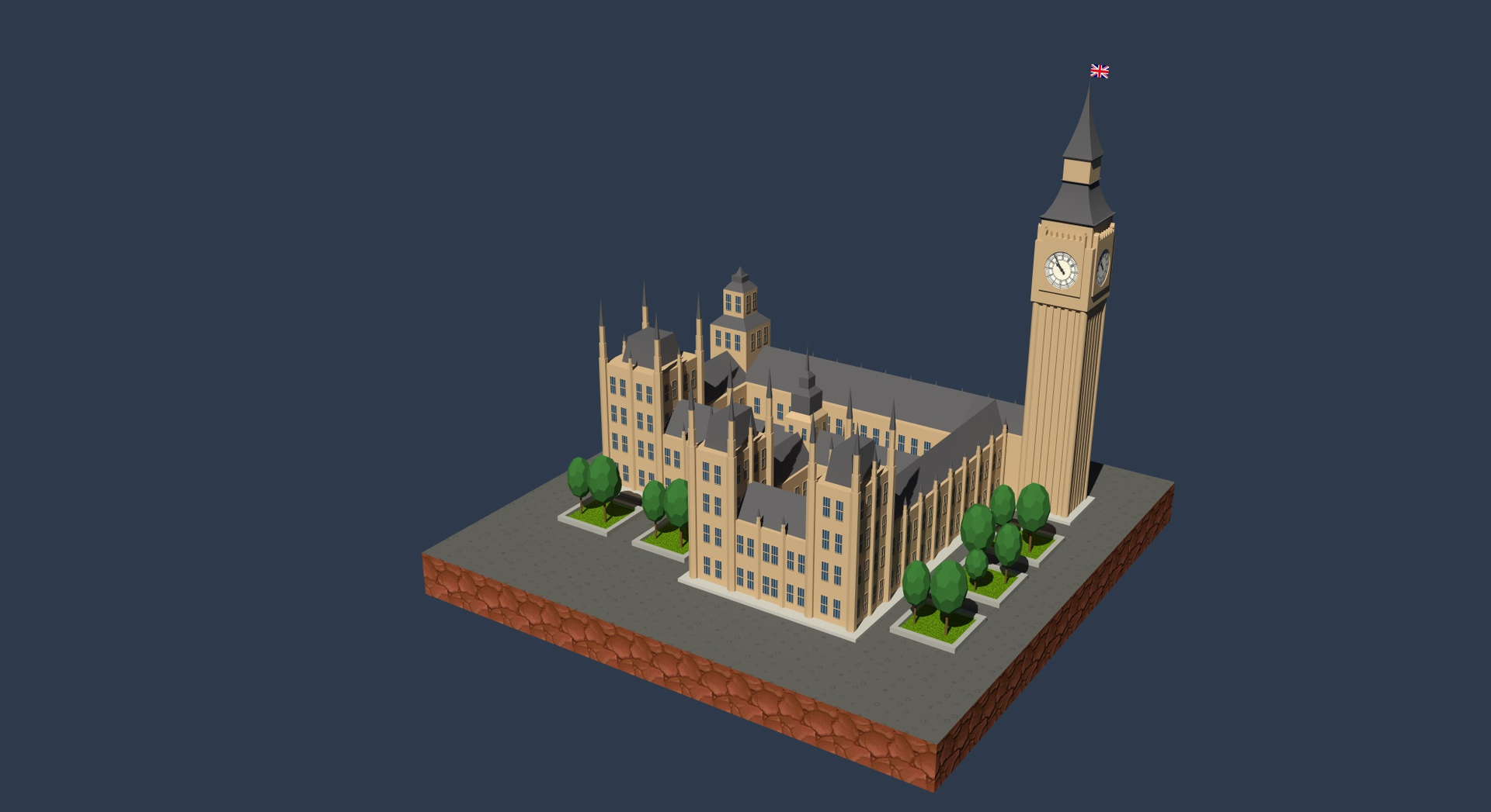 modelo 3d Cartoons Monuments Collection - TurboSquid 2032141