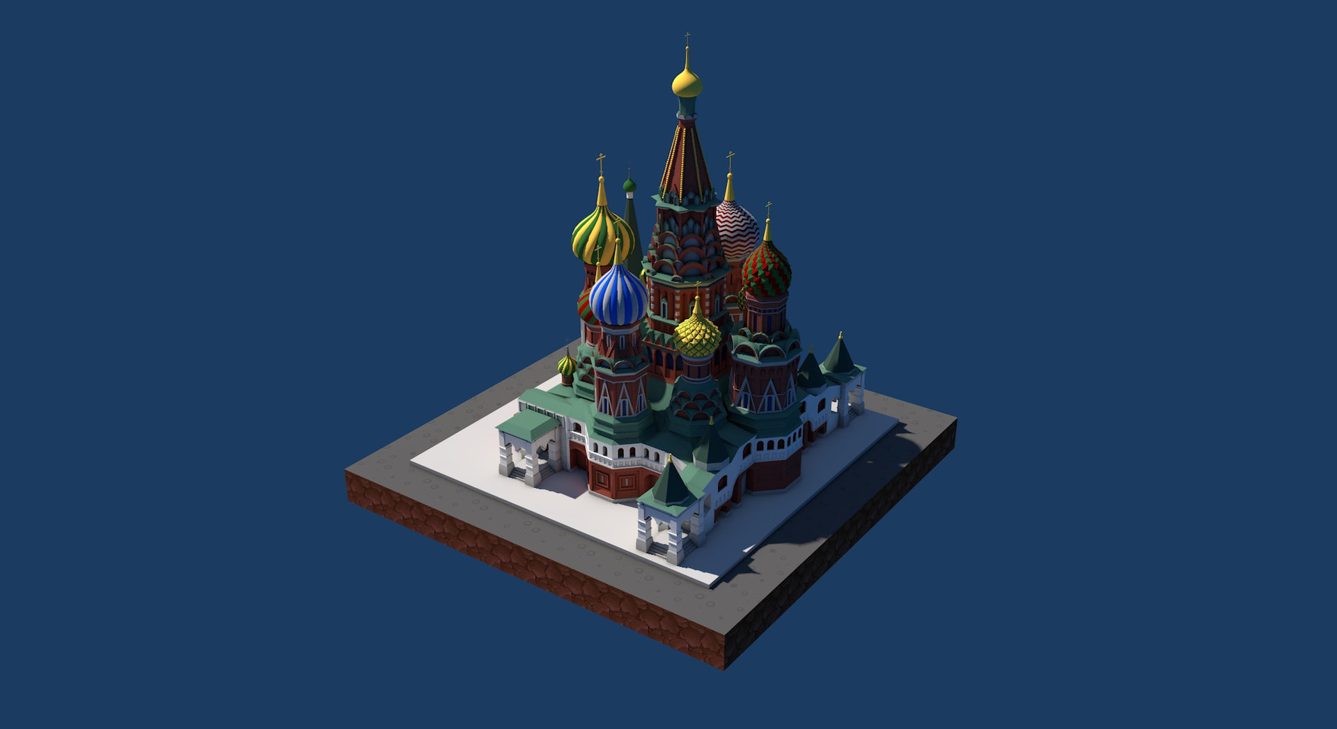 modelo 3d Cartoons Monuments Collection - TurboSquid 2032141