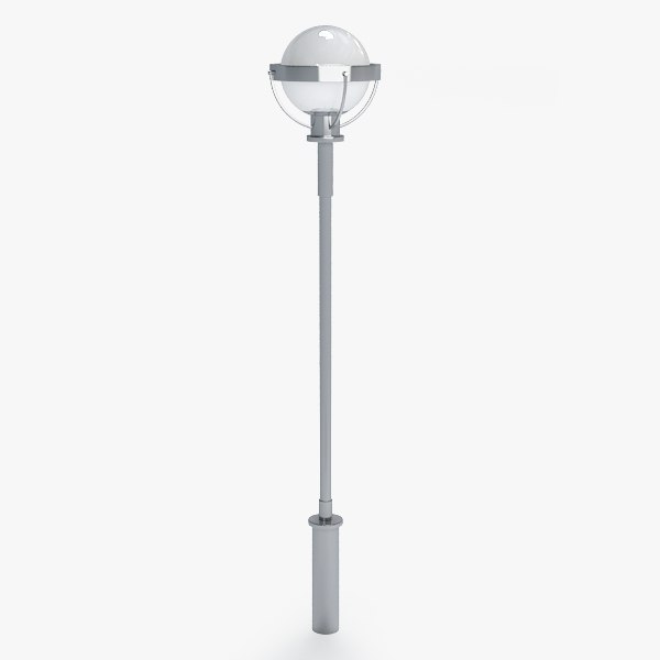free street lamp 3d model