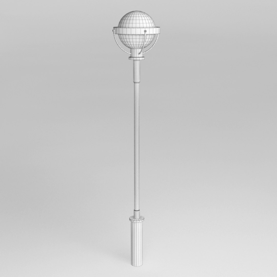 Free Street Lamp 3d Model