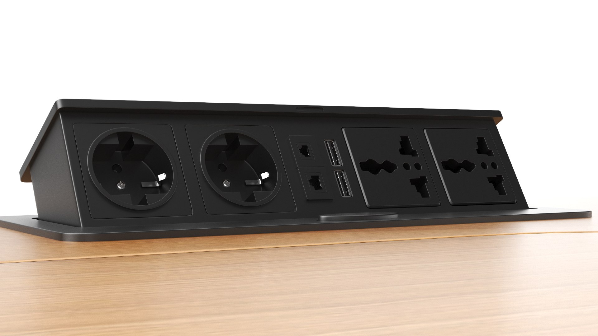 Detailed Desk With Chair 3D Model - TurboSquid 2191423
