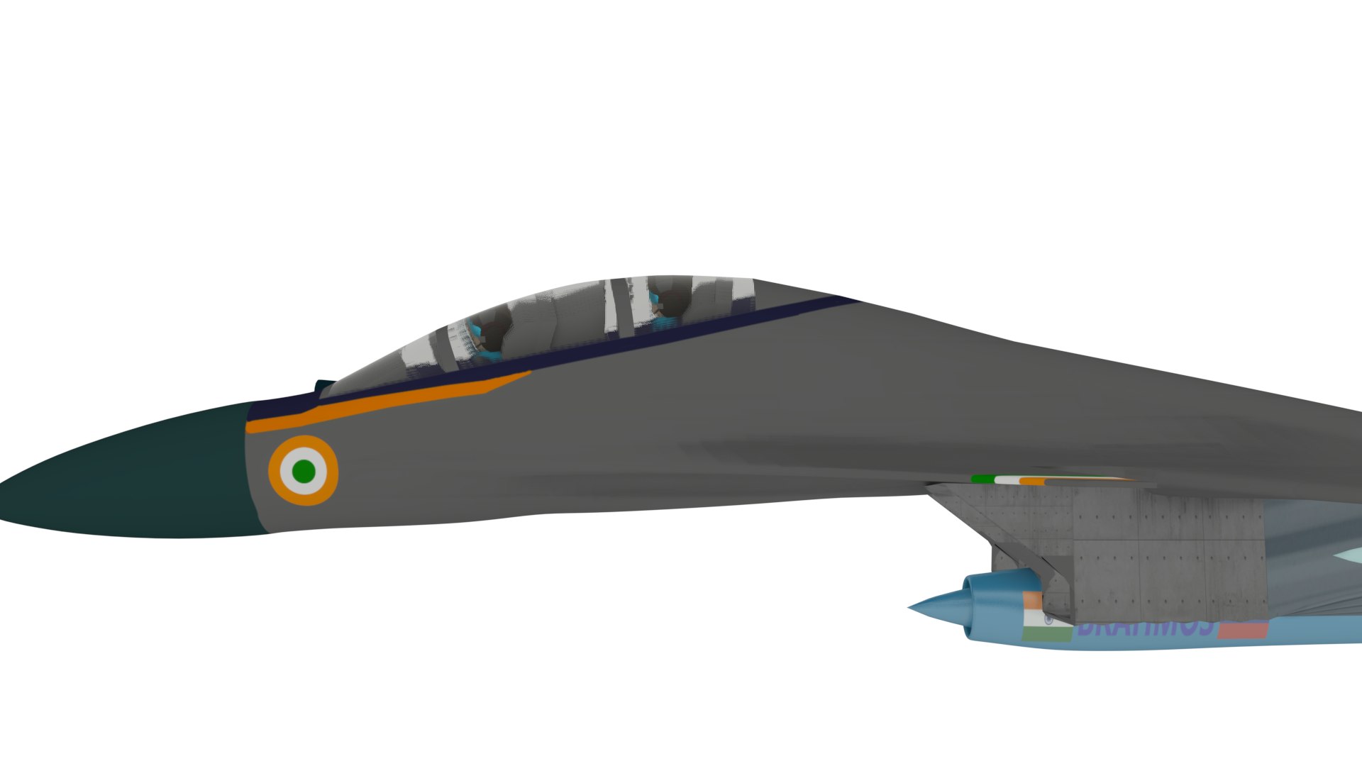 Sukhoi Su-30 3D Model - TurboSquid 1449486