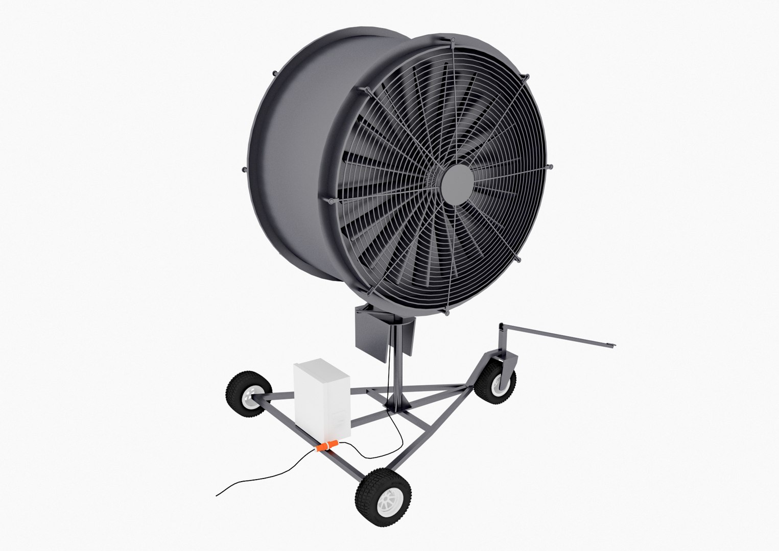 Turf Fan 3D Model - TurboSquid 1700106