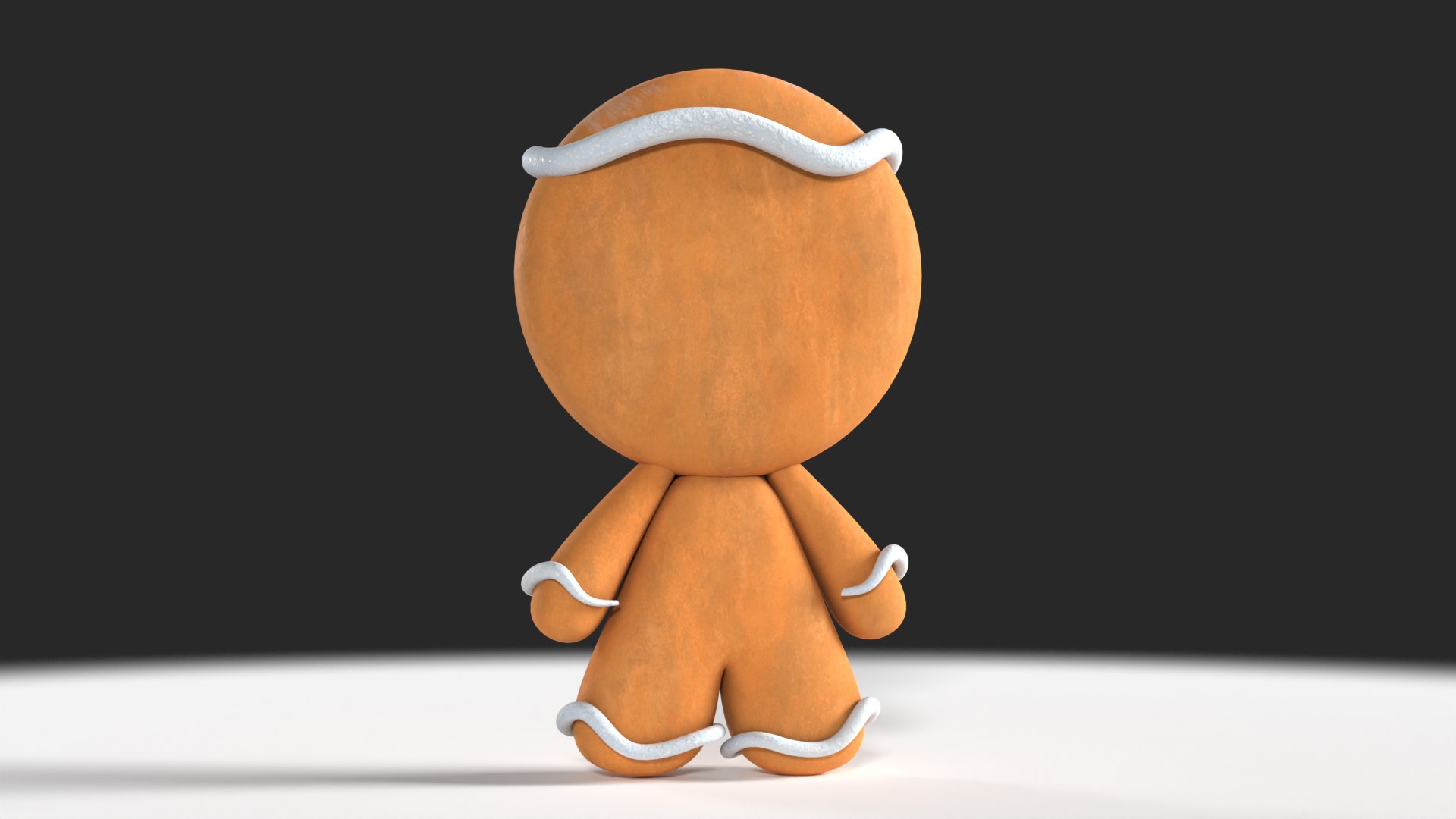 Ginger Bread Cookie 3D Model - TurboSquid 1996818