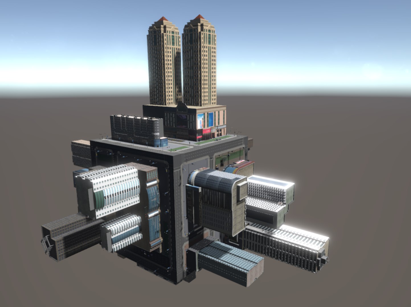 Modular City Pack Vol1 Model - TurboSquid 1452566