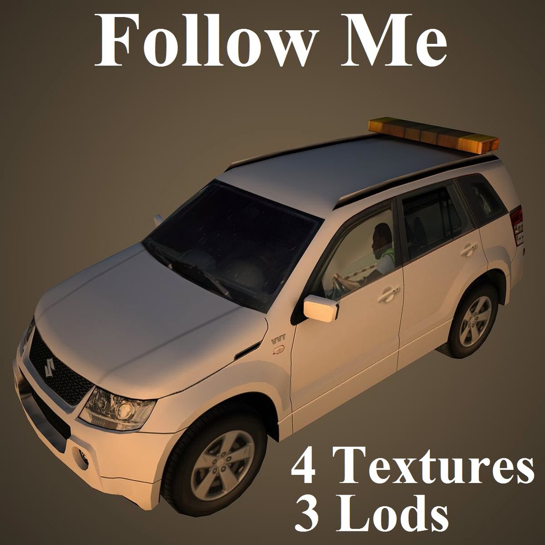 3d Model Of Follow Suzuki Kuwait
