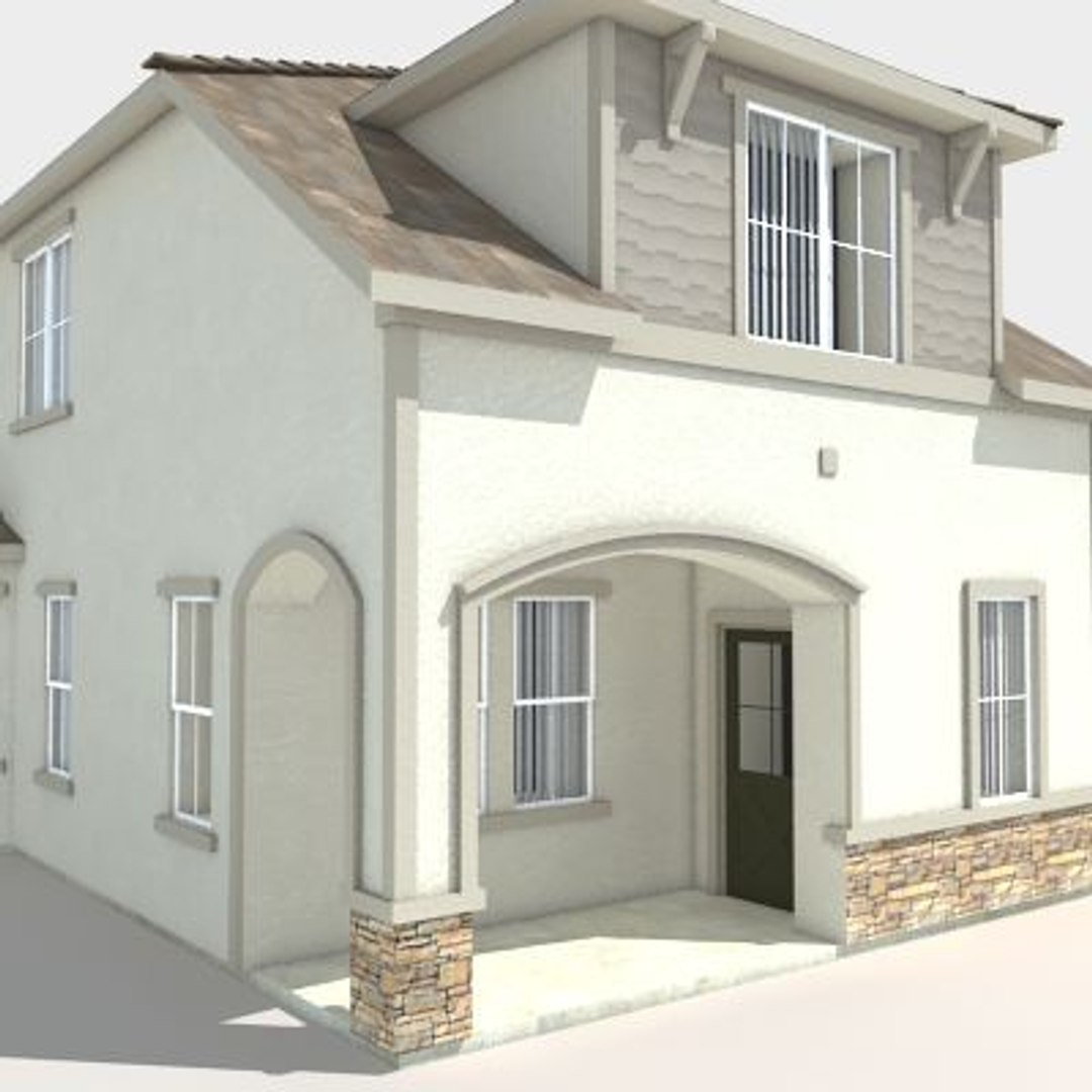 Subdivision House 3d Max