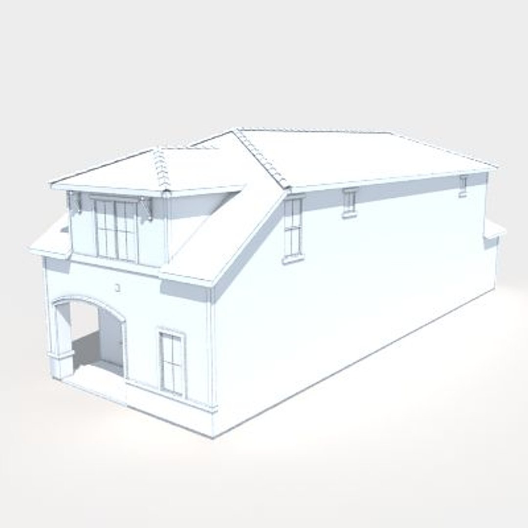 Subdivision House 3d Max