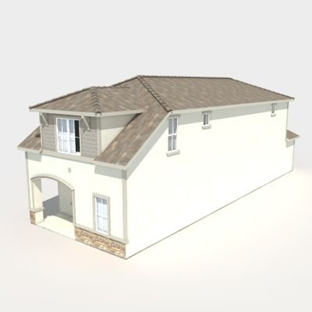 Subdivision House 3d Max