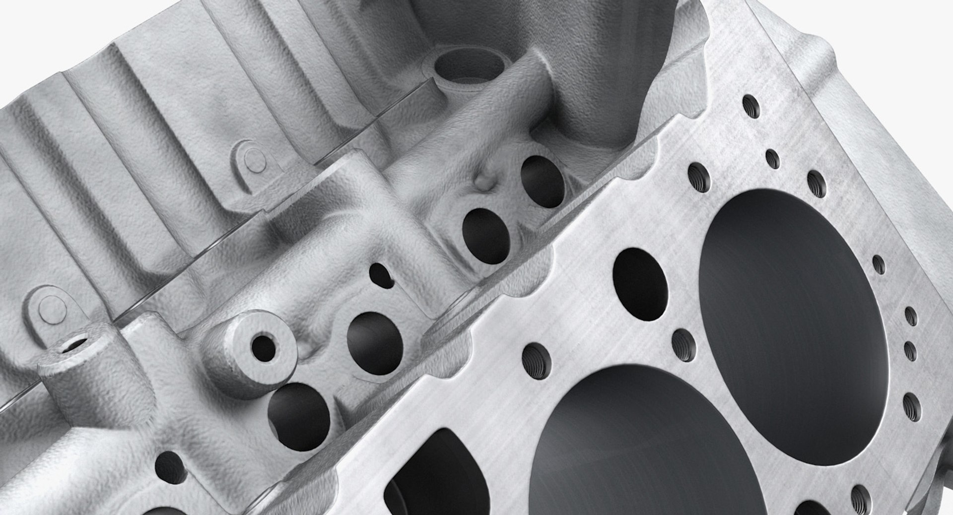 3D Engine Block Piston - TurboSquid 1350283