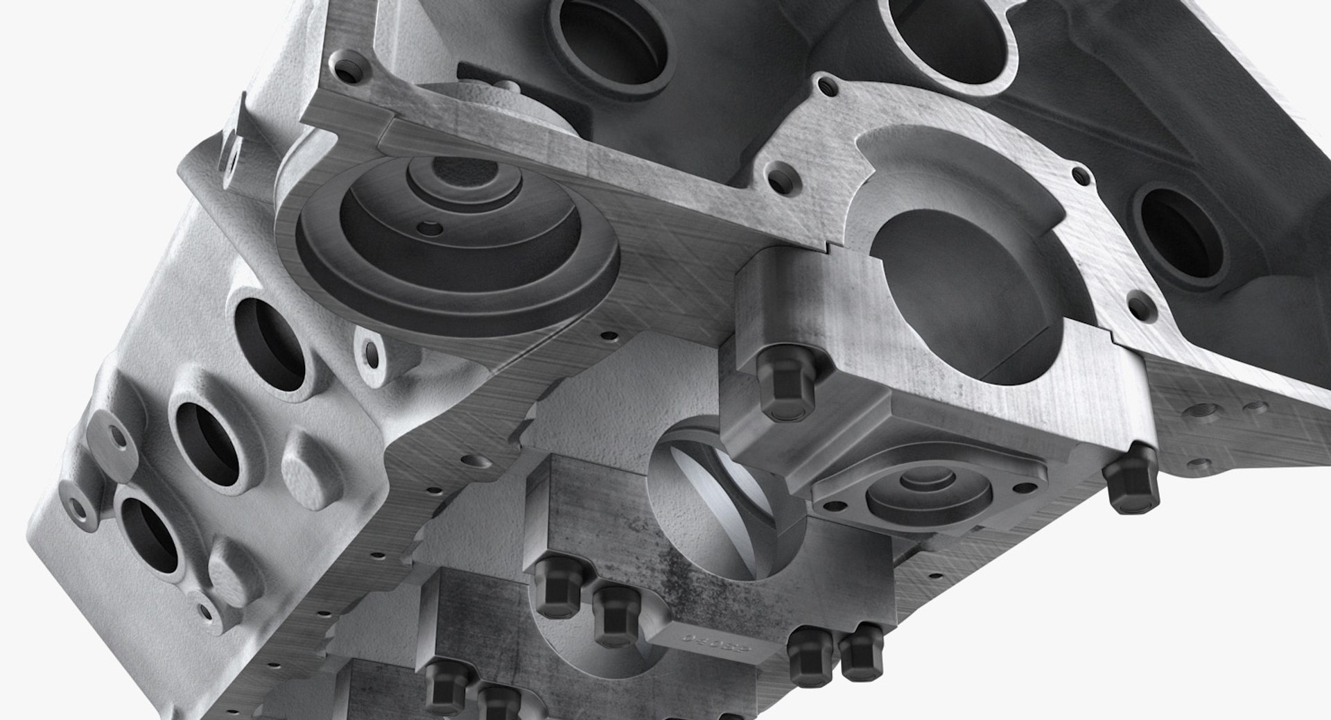 3D Engine Block Piston - TurboSquid 1350283