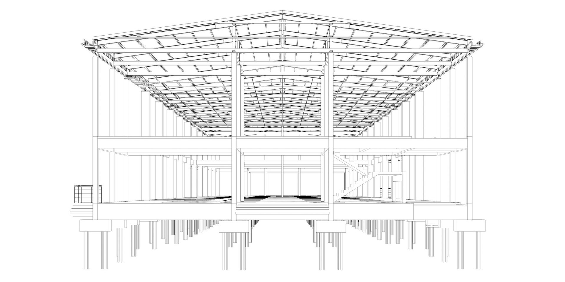 Warehouse Structure 23-39 3D Model - TurboSquid 2091659
