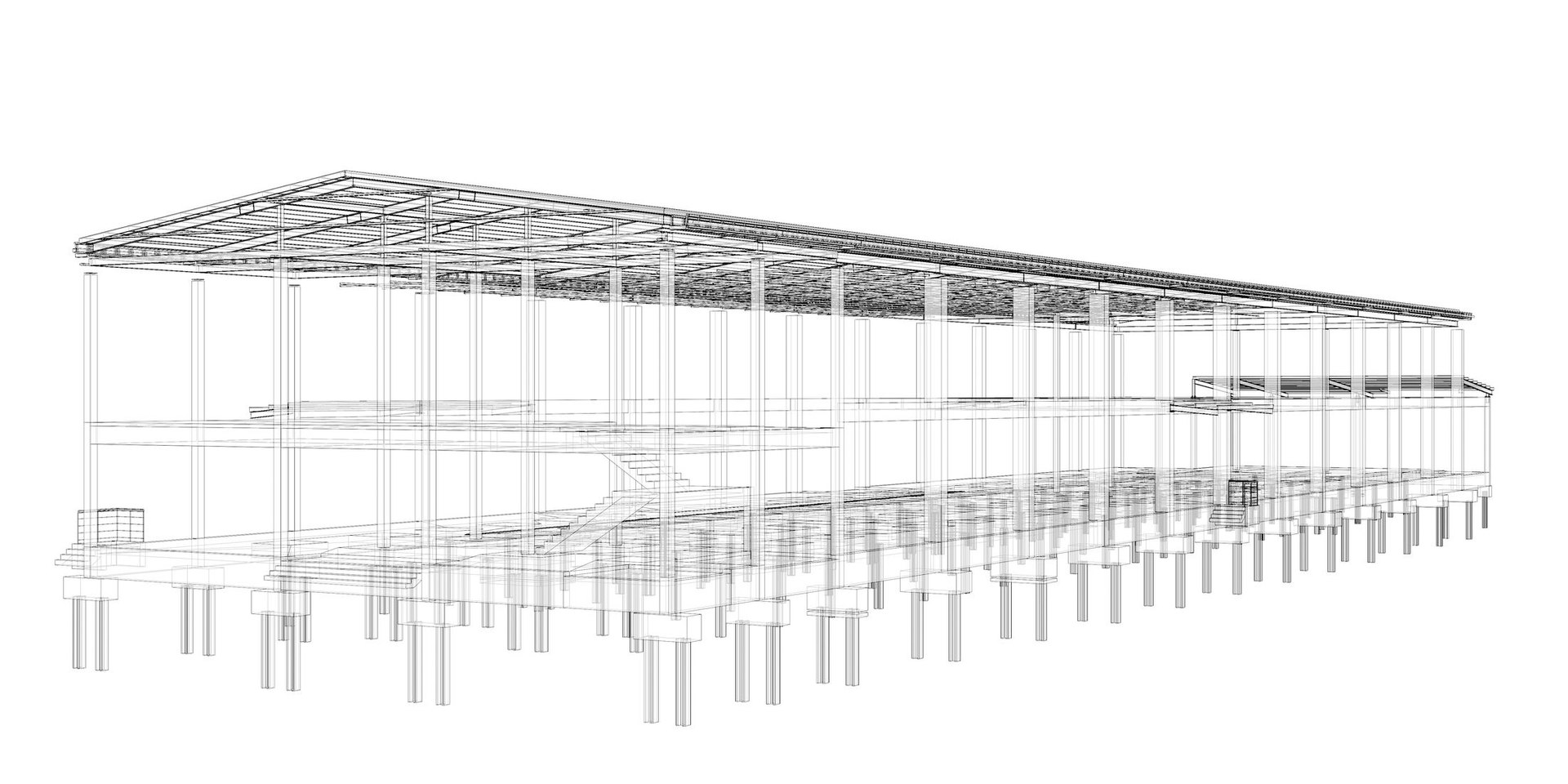 Warehouse Structure 23-39 3D Model - TurboSquid 2091659