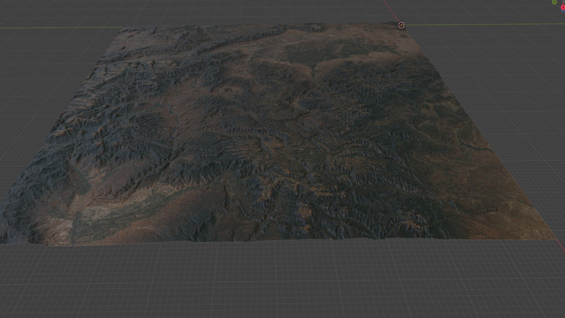 3D Real World Terrain Steppe Model - TurboSquid 2201024