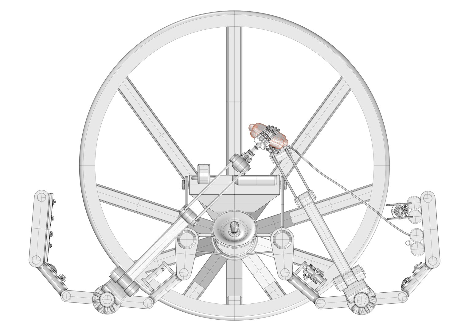 Master-cook Automated Chef 3D Model - TurboSquid 1744583