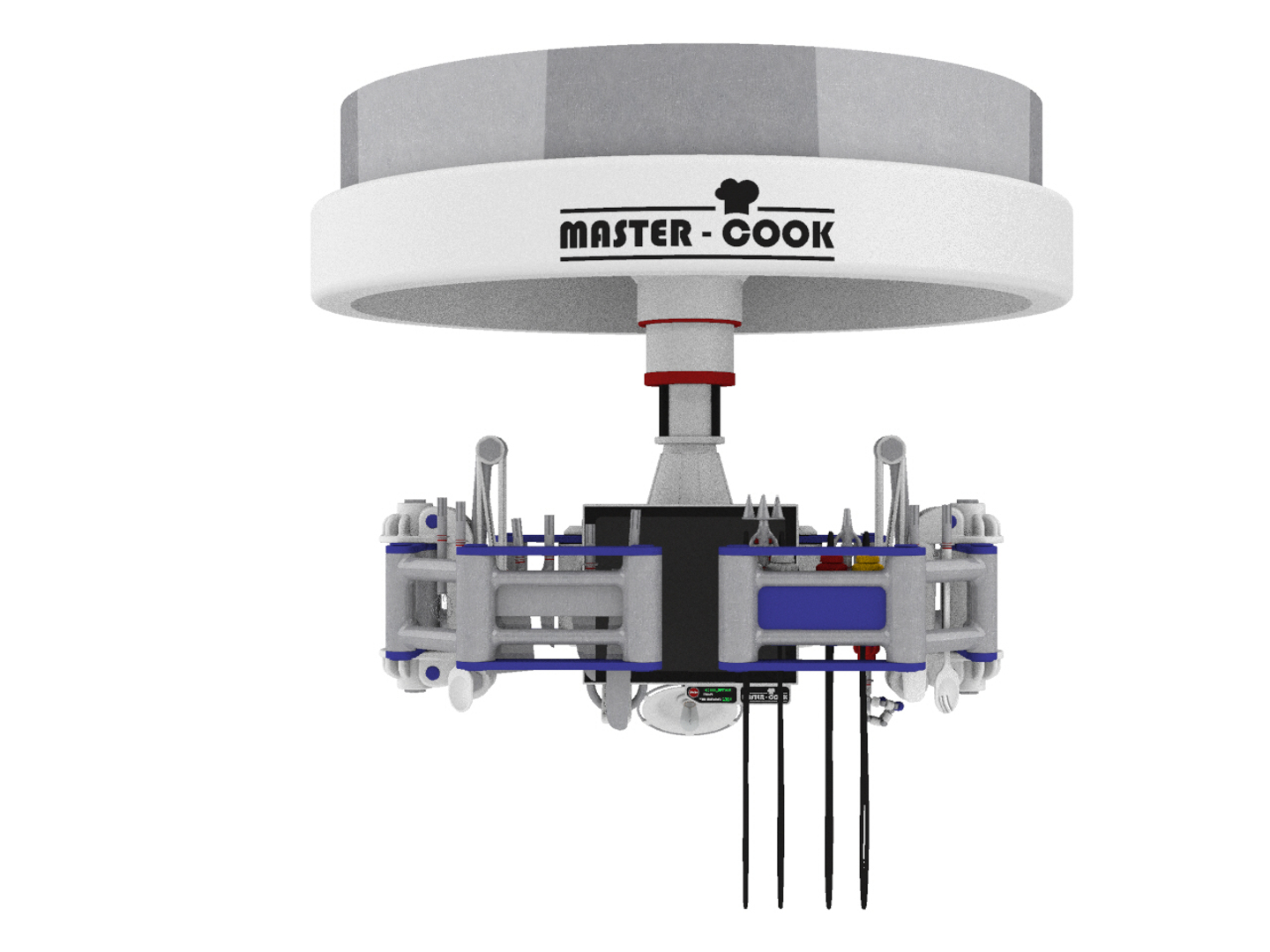 Master-cook Automated Chef 3D Model - TurboSquid 1744583