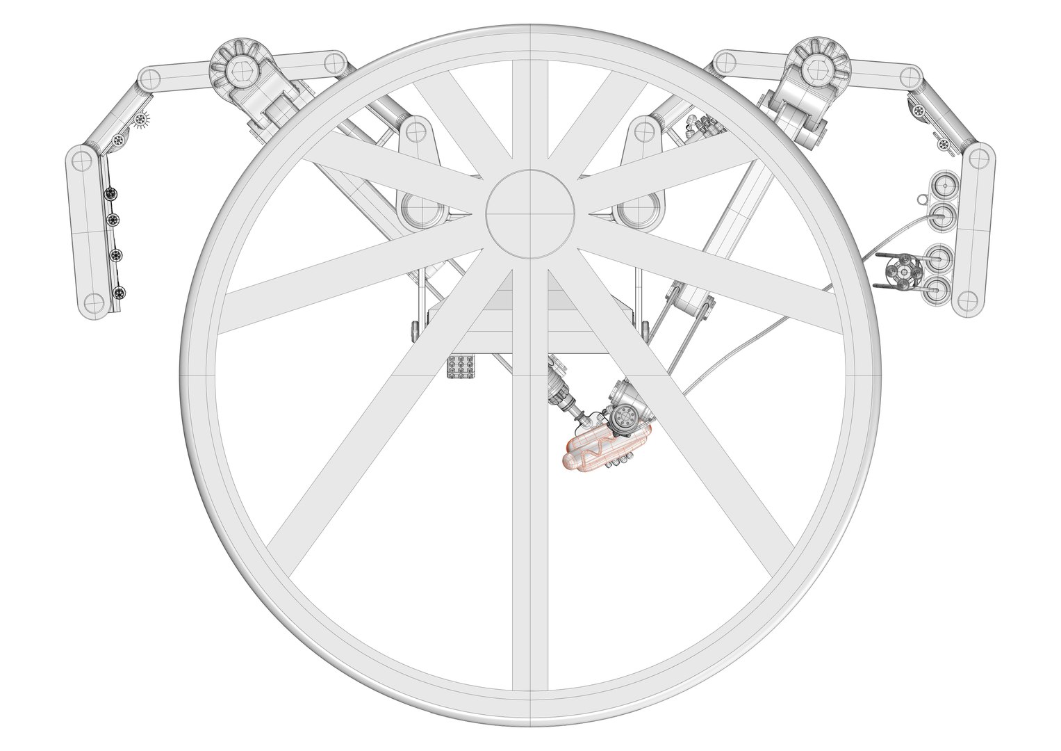 Master-cook Automated Chef 3D Model - TurboSquid 1744583
