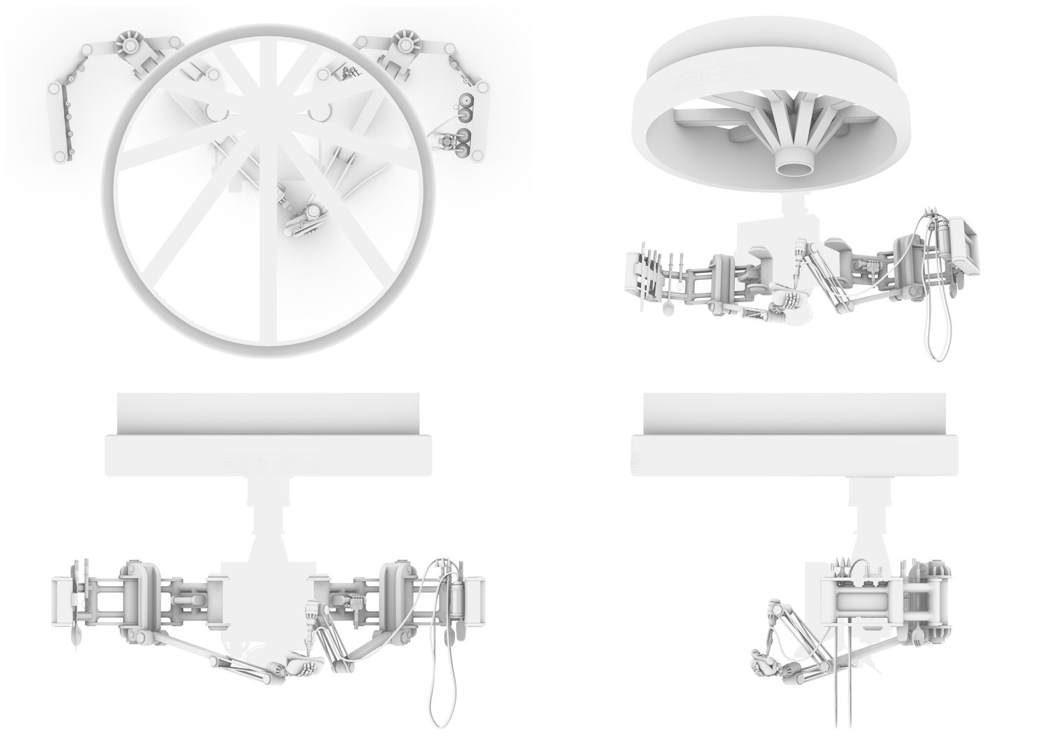 Master-cook Automated Chef 3D Model - TurboSquid 1744583