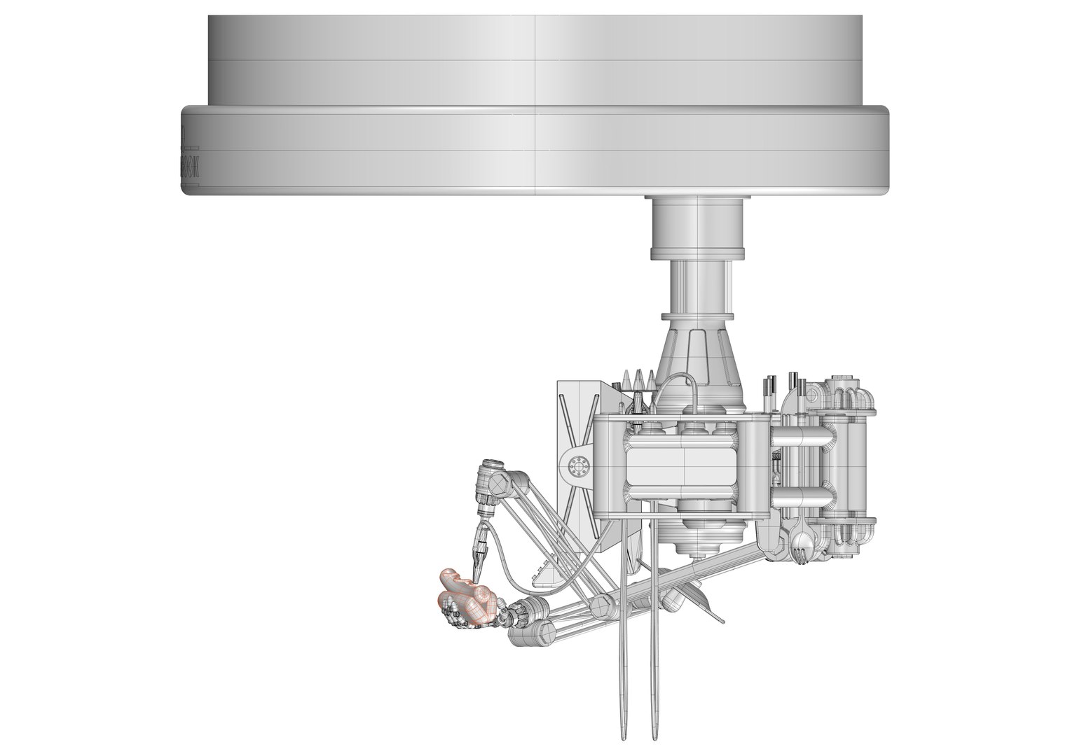 Master-cook Automated Chef 3D Model - TurboSquid 1744583