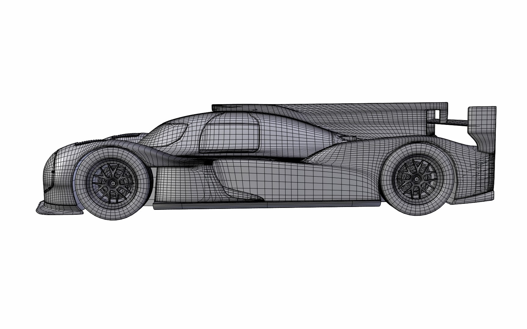 3d Model 2014 Le Mans Porsche
