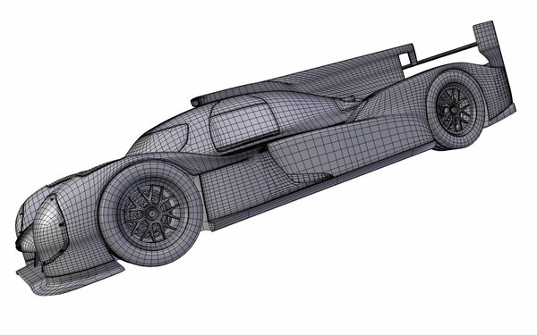 3d model 2014 le mans porsche