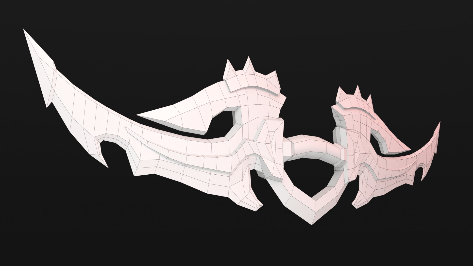 3D Double Bladed Sword - TurboSquid 1725815