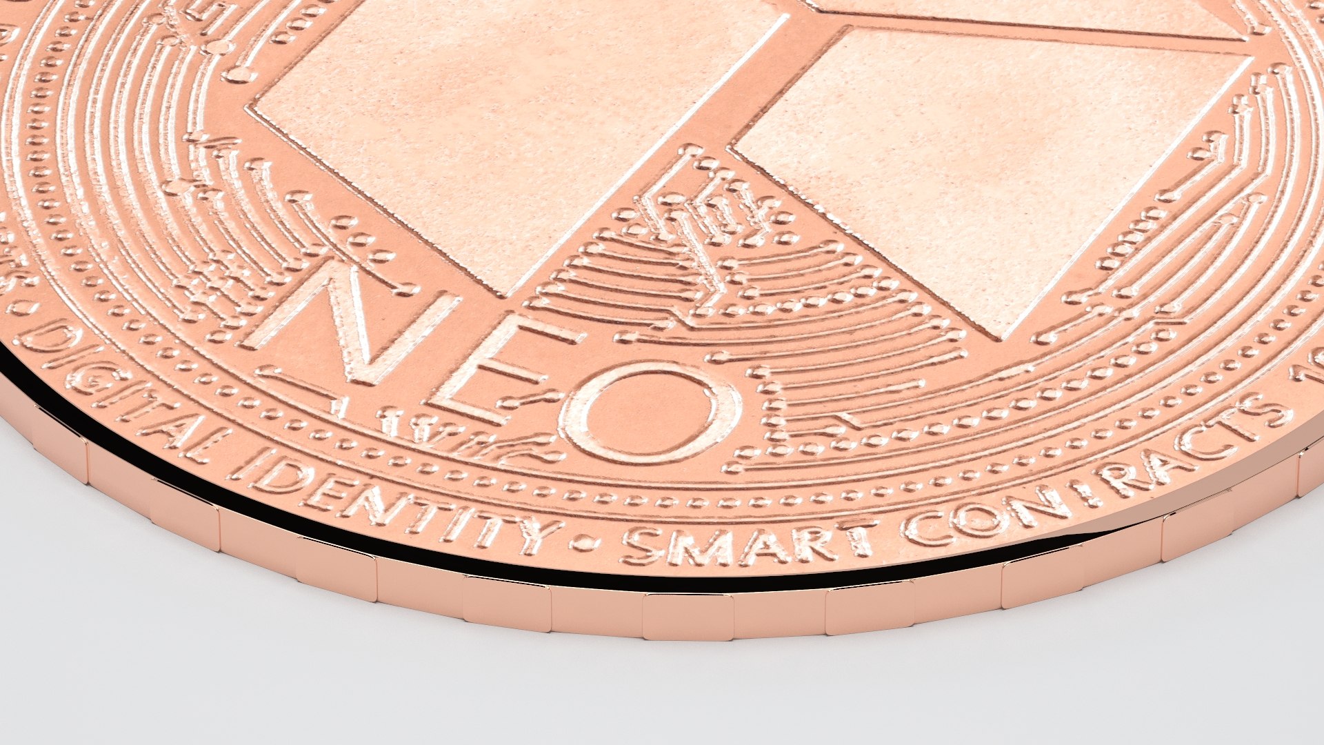 3D Copper NEO Coin - TurboSquid 2399152