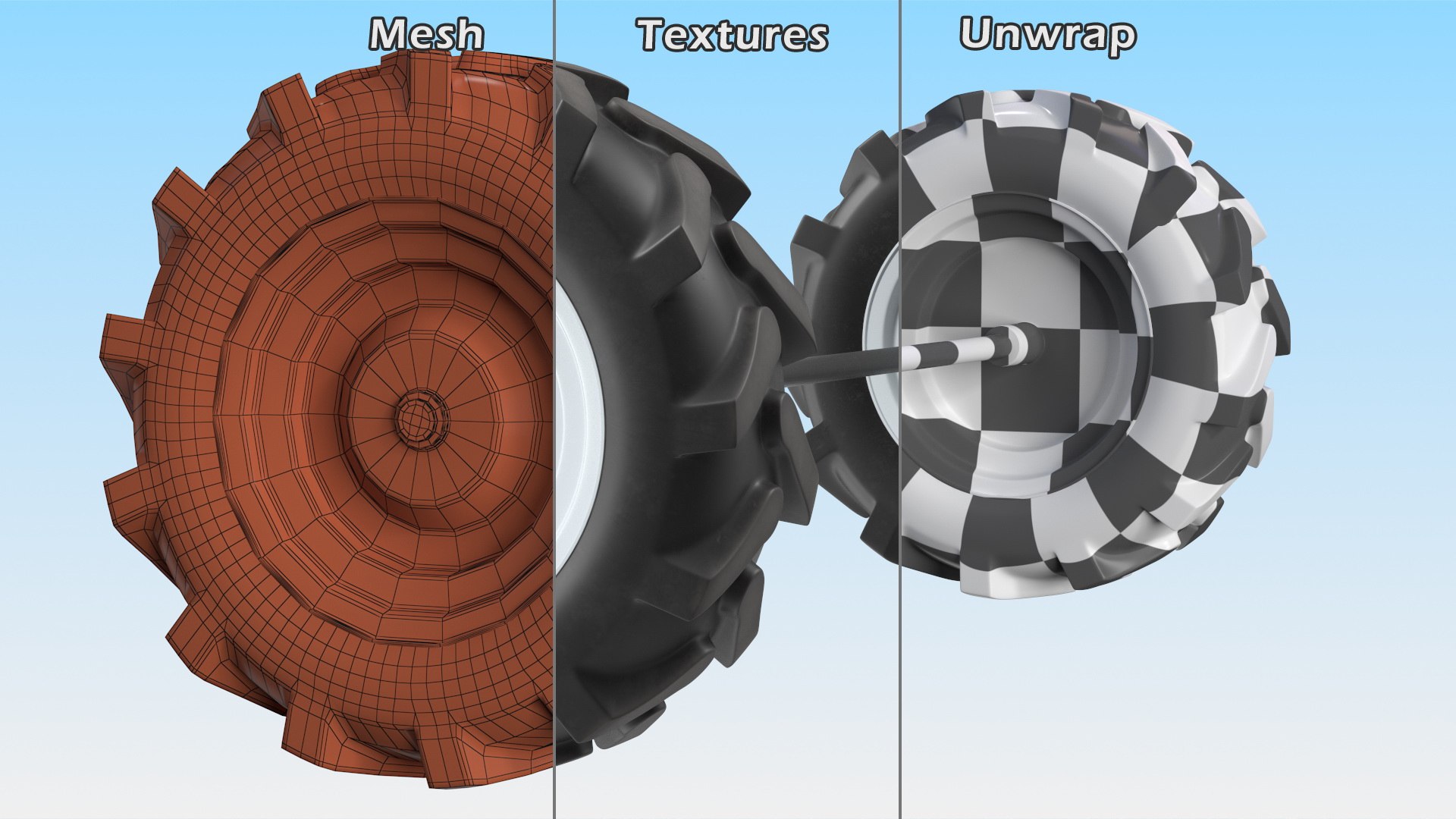 Wheel Axle Kit Model - TurboSquid 1724241