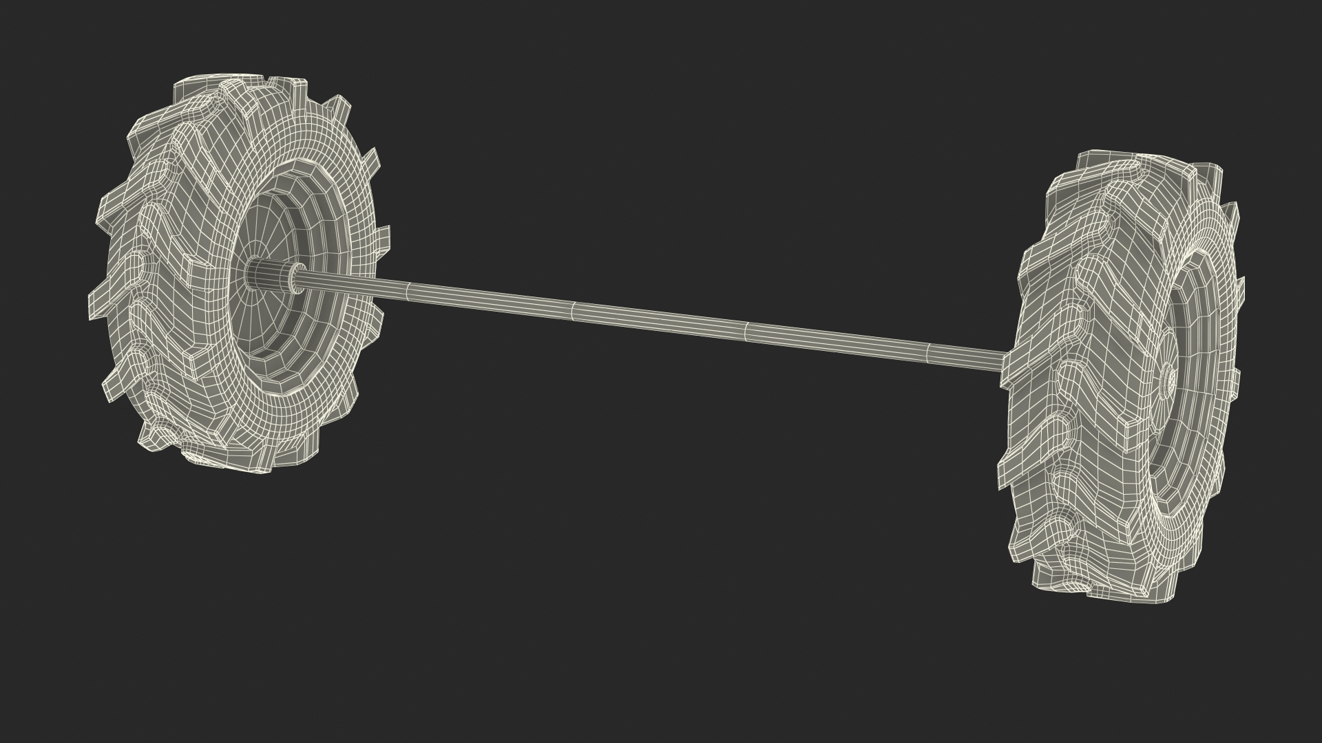 Wheel Axle Kit Model - TurboSquid 1724241
