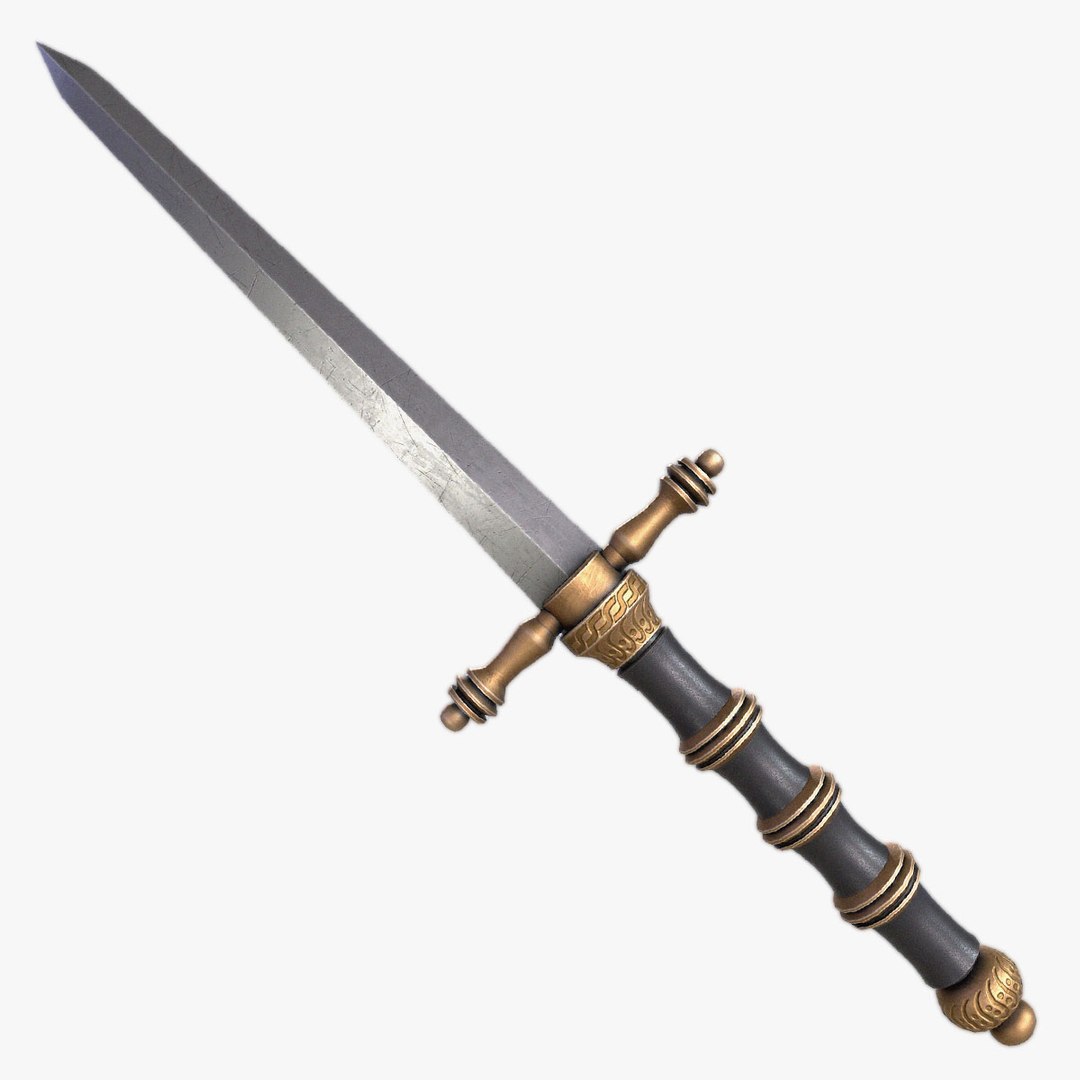 Dagger 3D Model - TurboSquid 2418896
