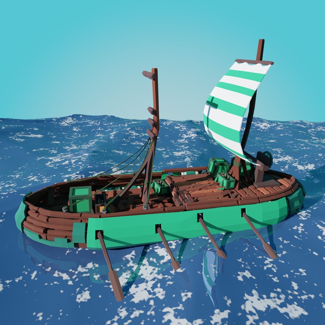 3D Stylized Ship-4 - TurboSquid 1972763