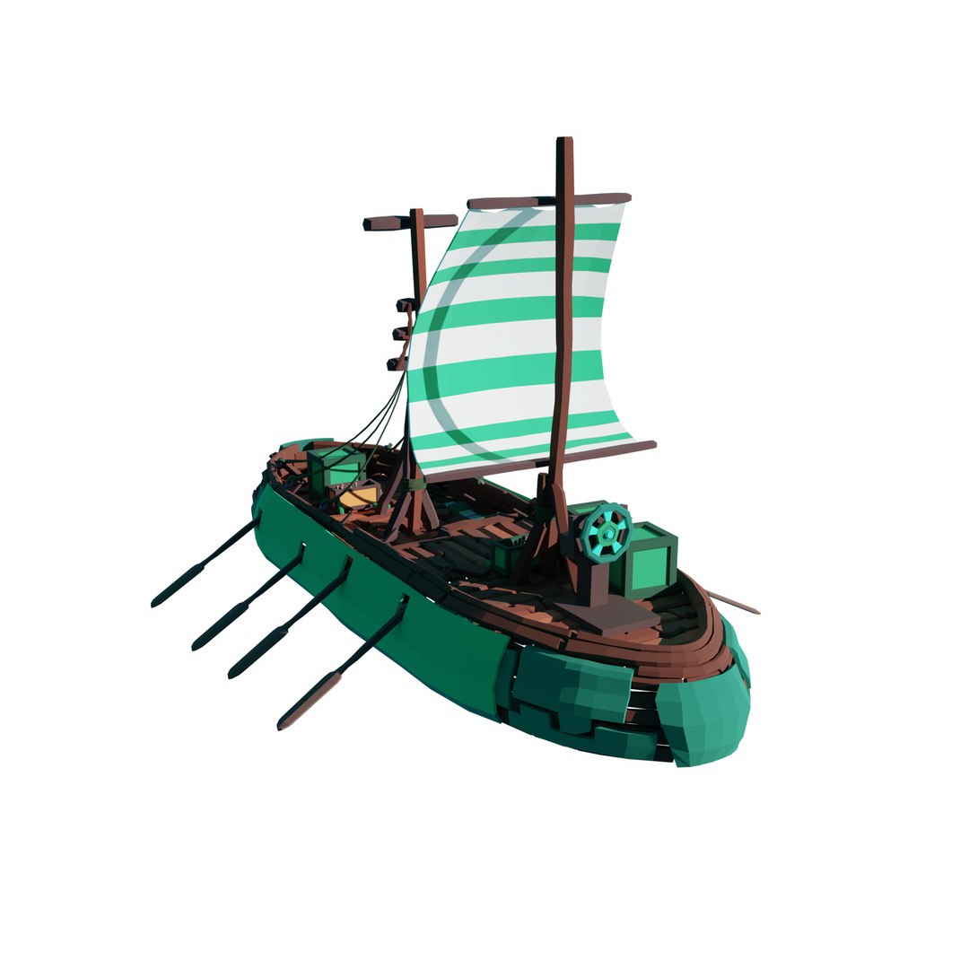 3D Stylized Ship-4 - TurboSquid 1972763